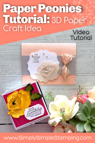 Easy Paper Flowers Your Guide On How To Make 3d Paper Peonies